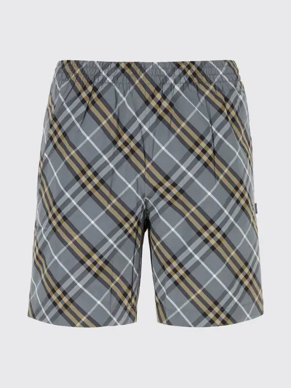 Burberry Check Nylon Swim Shorts