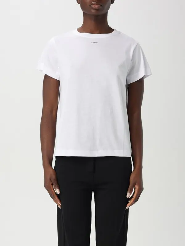 Pinko T-shirt Colour - White