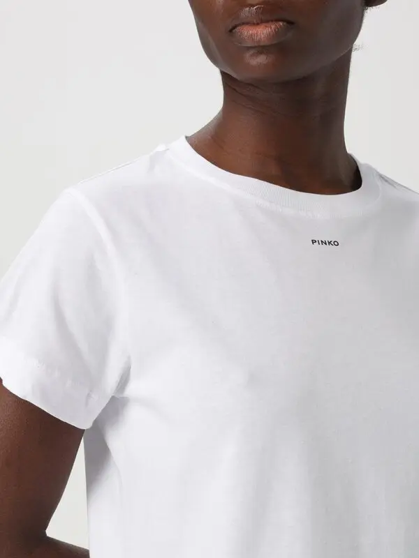 Pinko T-shirt Colour - White
