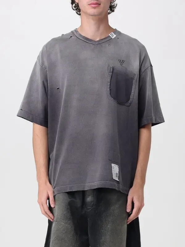 Mihara Yasuhiro Oversized Cotton T-shirt With Applied Logo