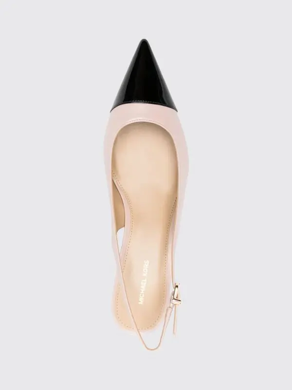 Michael Kors Amara Leather Slingback Pumps