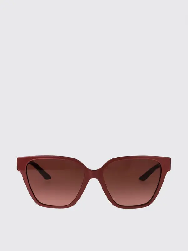 Versace Embellished Square Frame Sunglasses - Red
