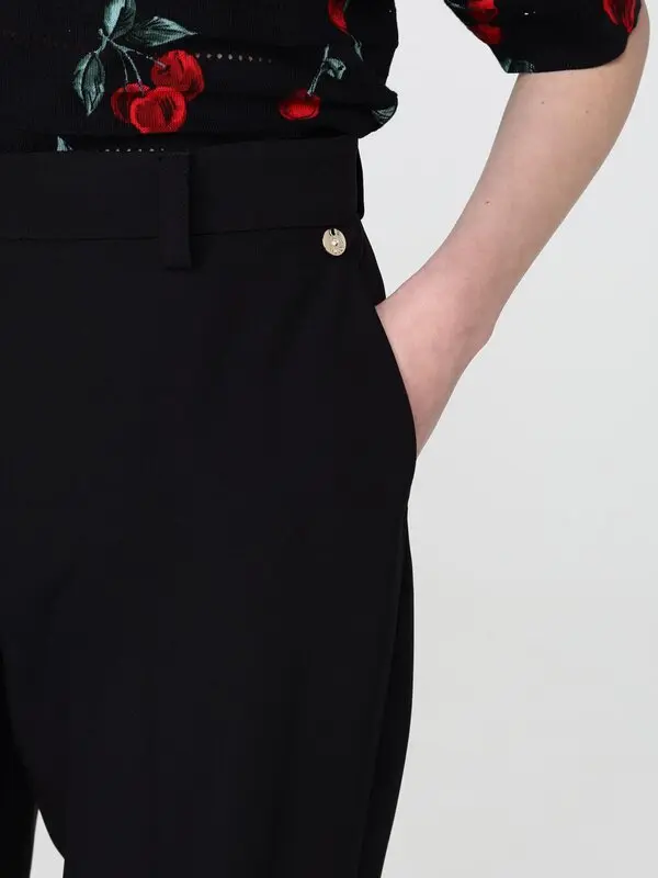 Liu Jo Crepe Slim Fit Trousers