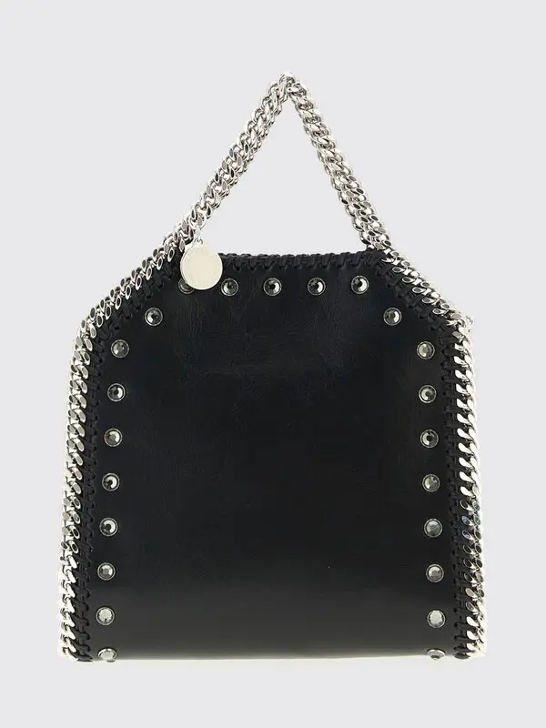 Stella McCartney Studded Chain Shoulder Bag - Black