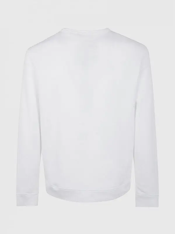 Polo Ralph Lauren Crewneck Sweatshirt With Embroidered Logo - White