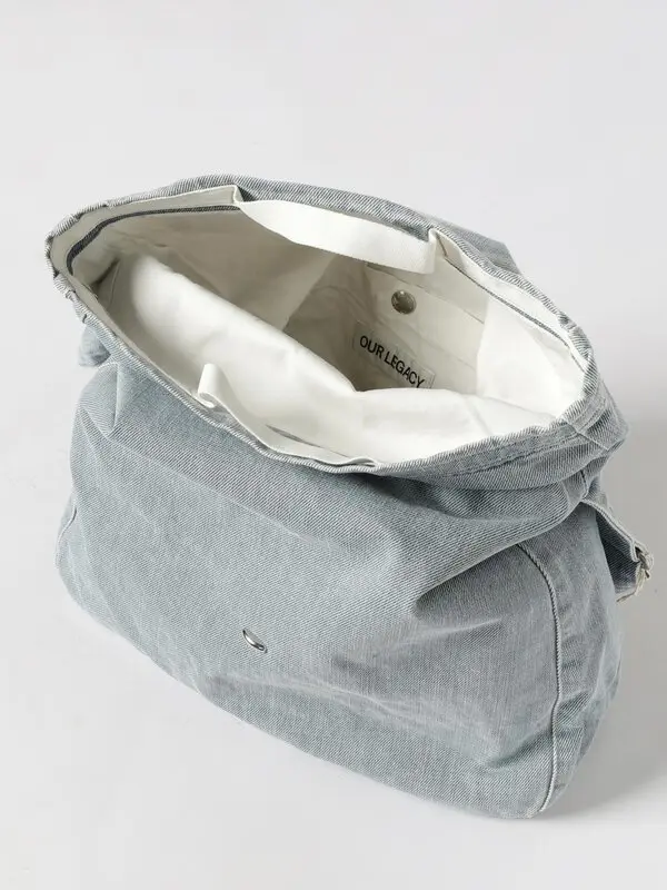 Our Legacy Large Shoulder Bag In Cotton With Adjustable Strap