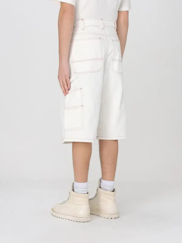 Dickies Contrast Stitch Shorts - White