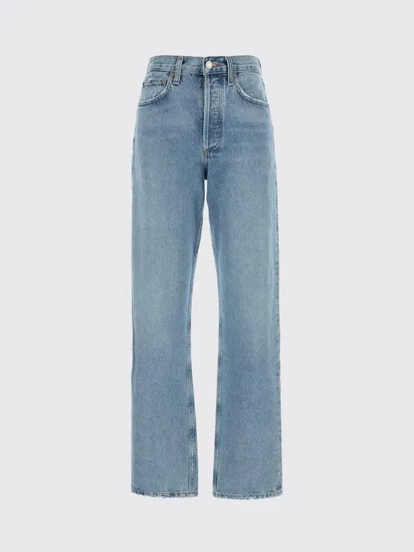 AGOLDE Straight Cotton Jeans
