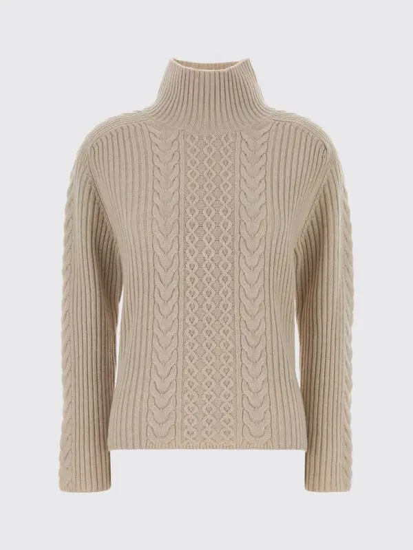 Max Mara Wool And Cashmere Turtleneck Jumper - White