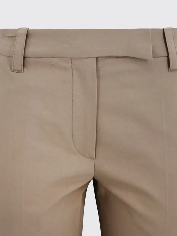 Brunello Cucinelli Flared Stretch Cotton Trousers