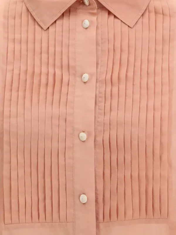 GOLDEN GOOSE Pintucked Shirt