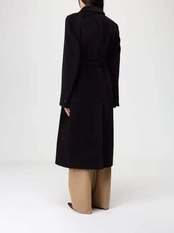 Tagliatore Double-breasted Belted Coat