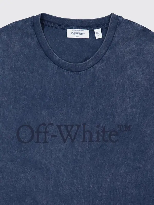 Off-White Cotton Tank Top With Crew Neck And Tone-on-tone Logo