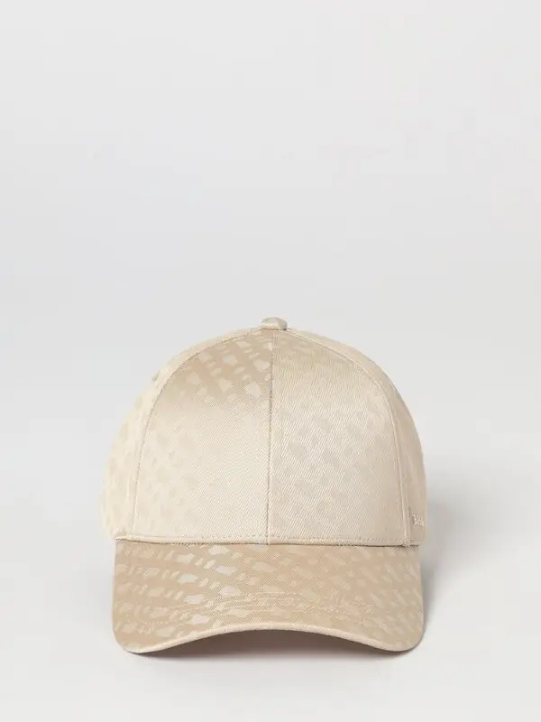 BOSS Polyester Baseball Cap With All-over Jacquard Logo - Beige