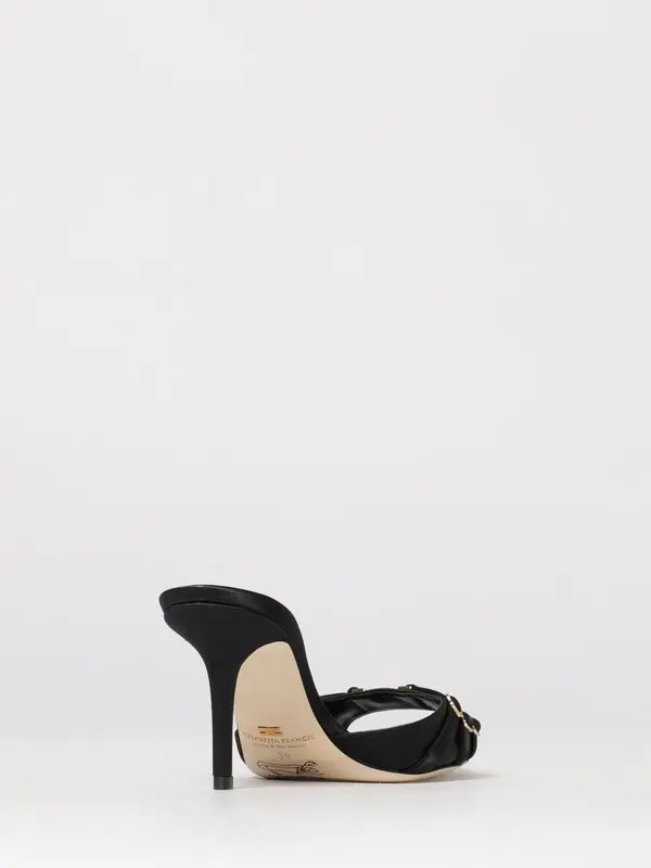 Elisabetta Franchi Satin Mules