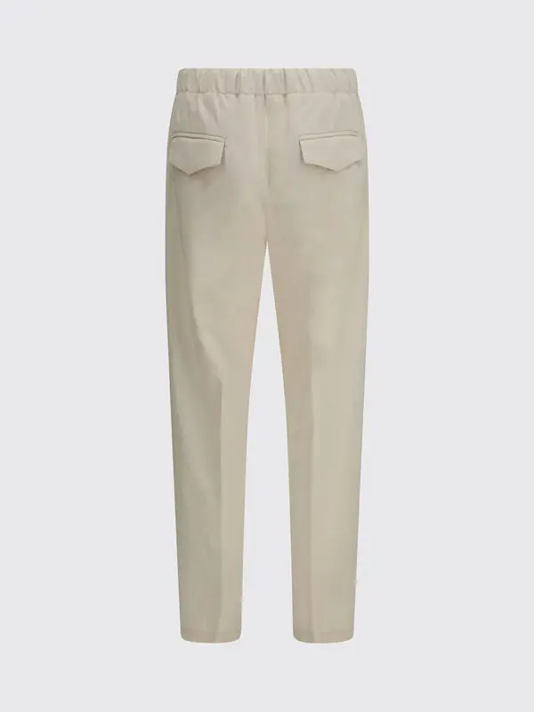 LARDINI Slim Fit Cotton Trousers