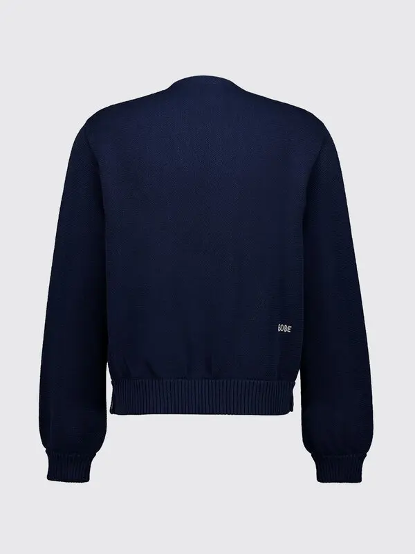 BODE Embellished Double-breasted Cardigan