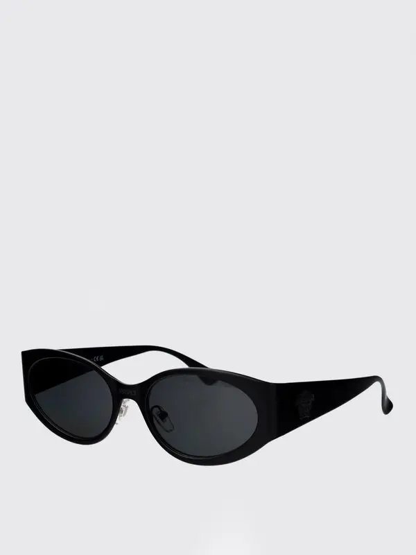 Versace Oval Sunglasses With Medusa Emblem
