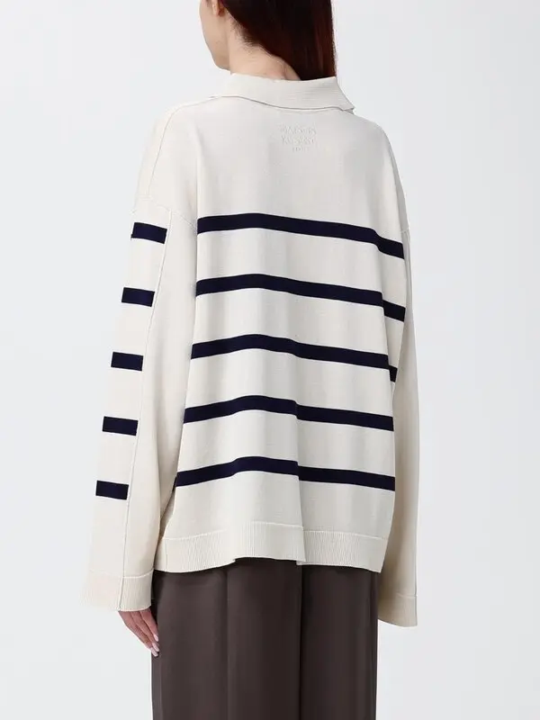 Maison Kitsuné Striped Knit Sweater