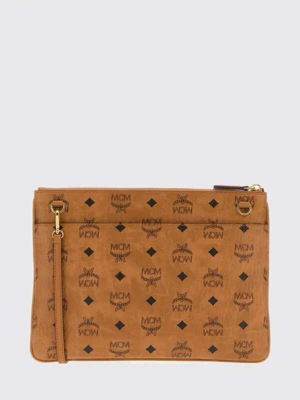 Mcm Monogram Pouch