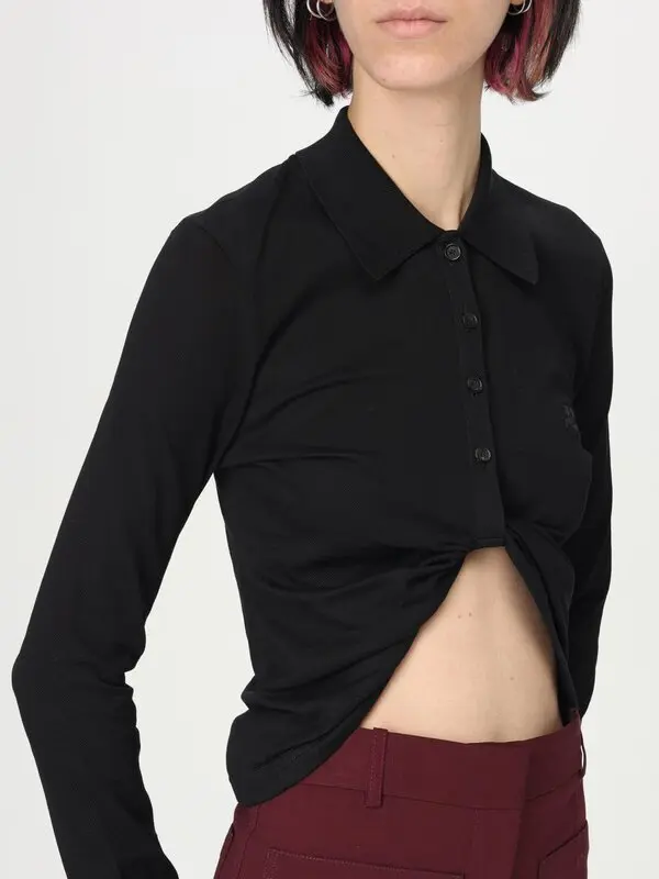 COURREGES Polo Shirt Colour - Black