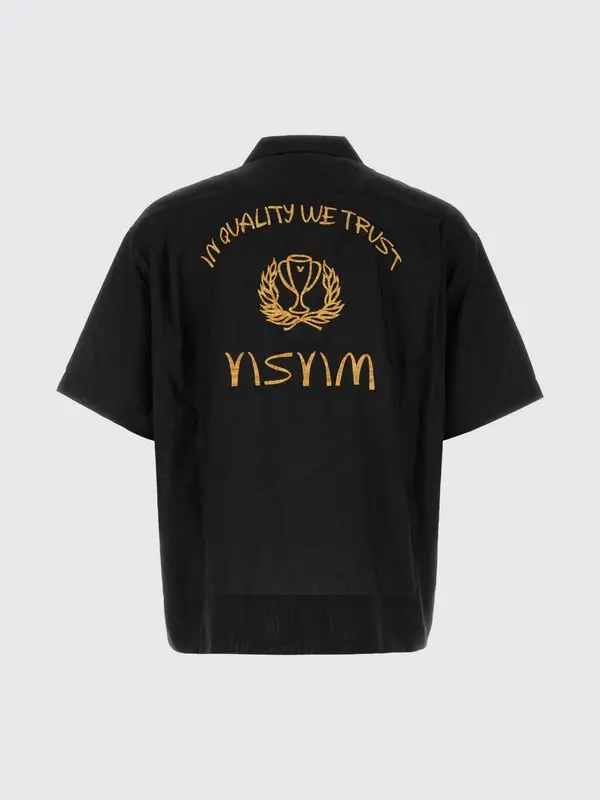 Visvim Silk Bowling Shirt With Rear Embroidered Logo