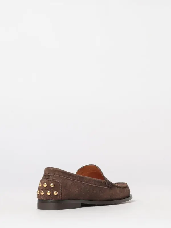 TOD'S Suede Loafers - Brown