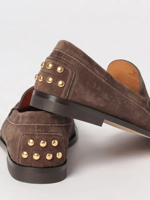 TOD'S Suede Loafers - Brown