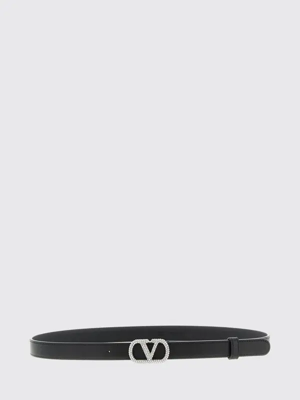 Valentino Garavani Embellished Logo Belt
