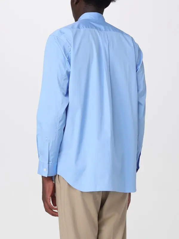 Comme Des Garçons Classic Long-sleeve Shirt In Cotton Poplin
