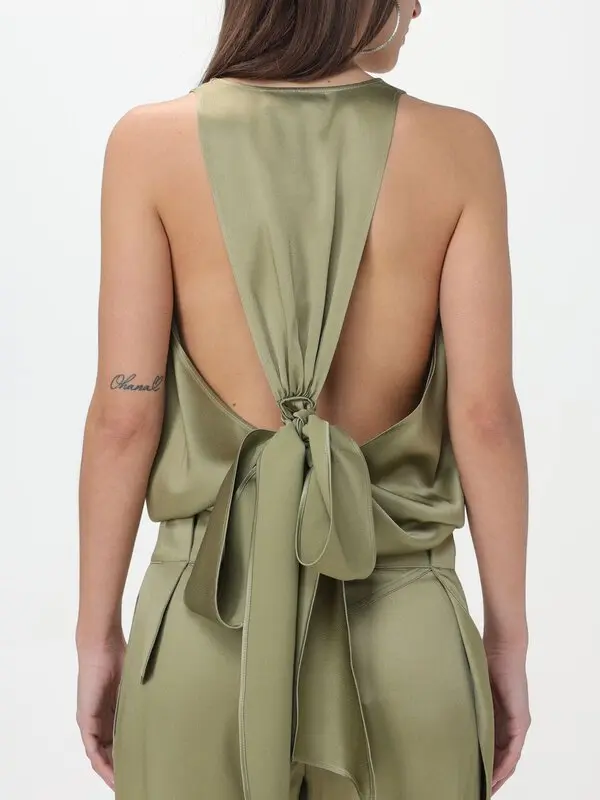 Blumarine Draped Halter Top