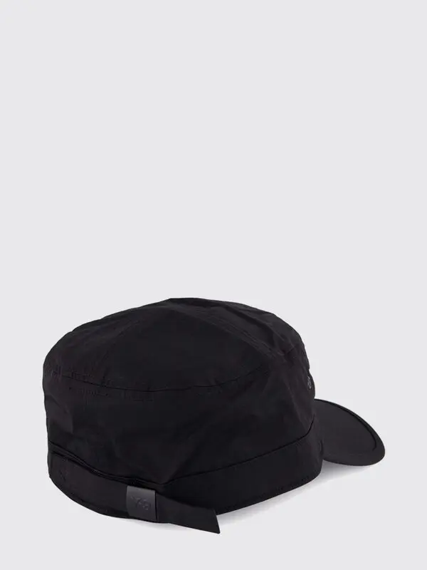 Y3 Nylon And Cotton Baseball Cap With Visor And Contrast Logo