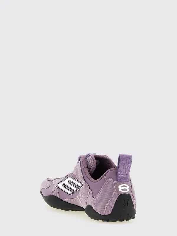 Balenciaga Monday Ultra Corduroy And Canvas Sneakers - Violet