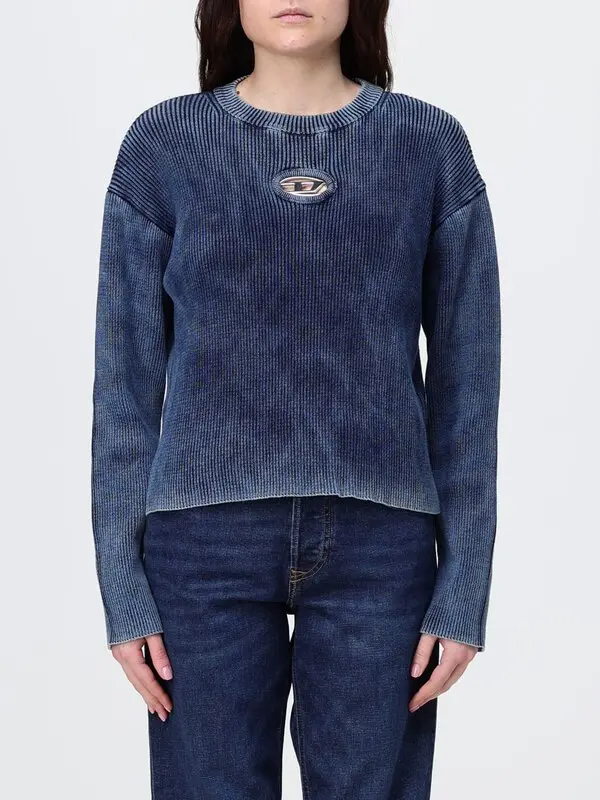 DIESEL® M-anchor Oval D Sweater - Navy