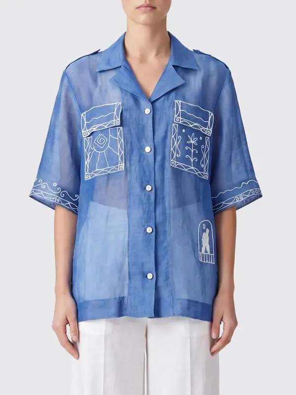 ALEMAIS Embellished Shirt