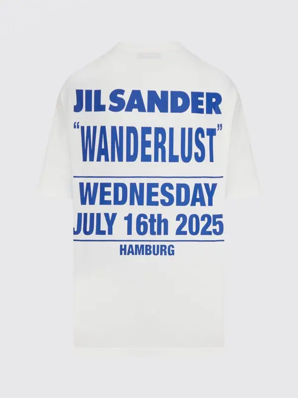 JIL SANDER Printed Cotton T-shirts