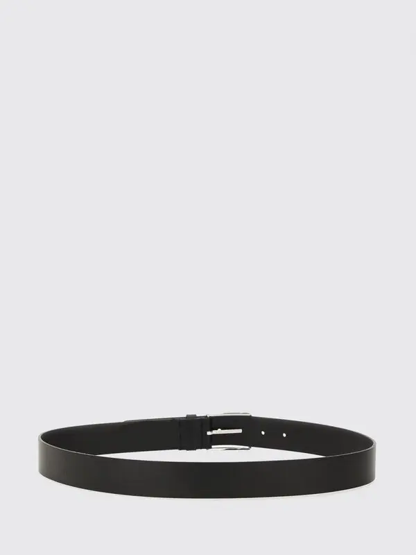 BOSS Full-grain Leather Belt - Black
