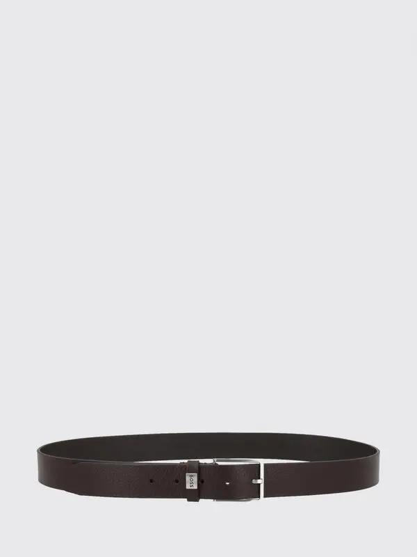 BOSS Full-grain Leather Belt - Brown