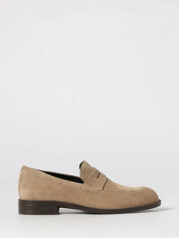 BOSS Tayil Loafers In Suede