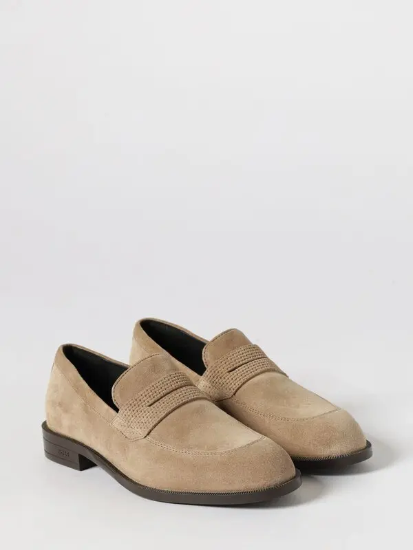 BOSS Tayil Loafers In Suede