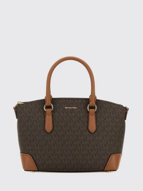 Michael Kors Bag In Coated Cotton With Mk Monogram