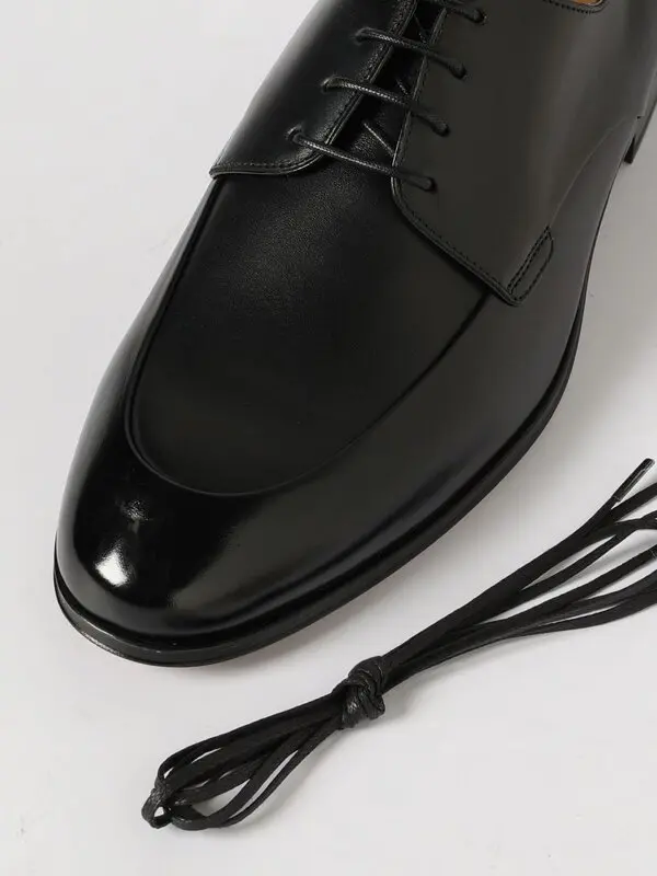 Bally Regent Smooth Calfskin Leather Derby Shoes