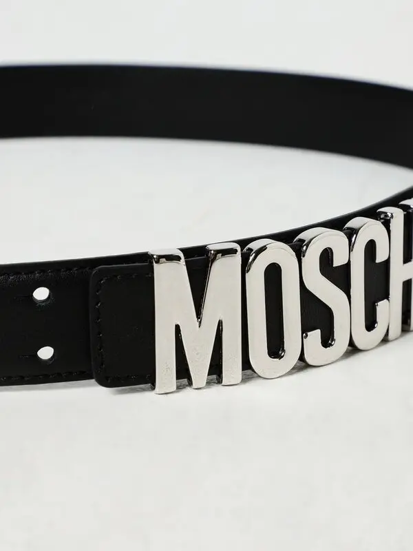 Moschino Tone Logo Belt