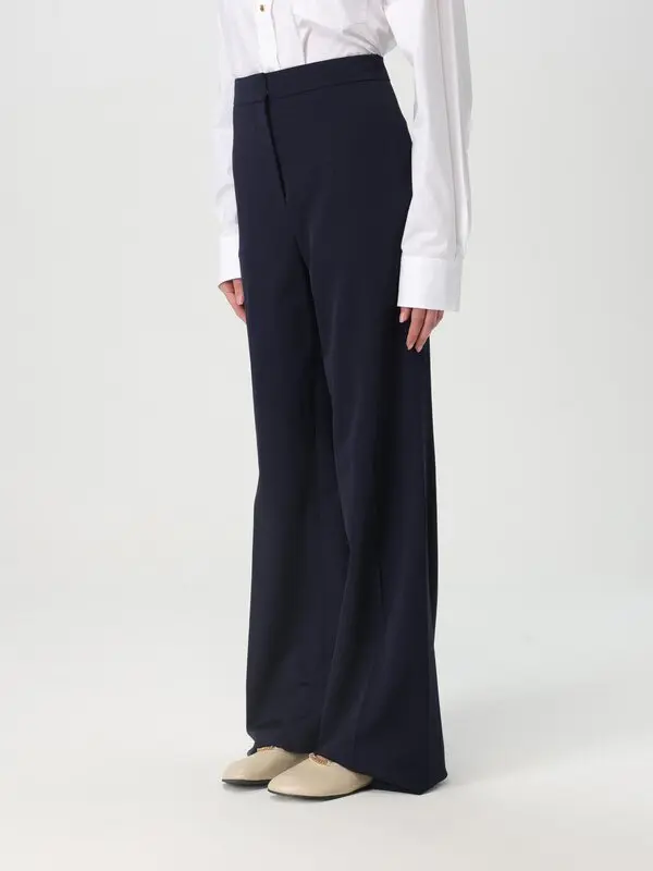 Stella McCartney Wide Leg Trousers - Black