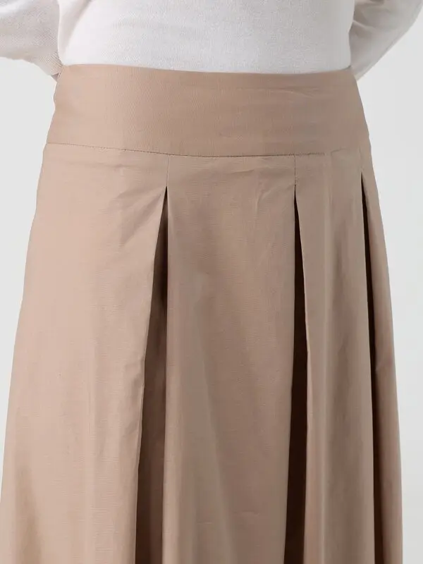 KANGRA Pleated Cotton Skirt