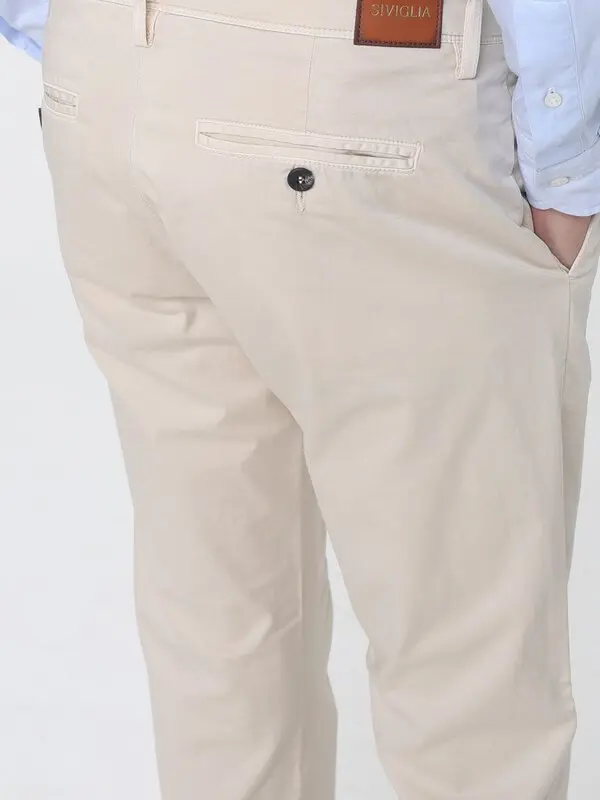 SIVIGLIA Tailored Trousers - Beige