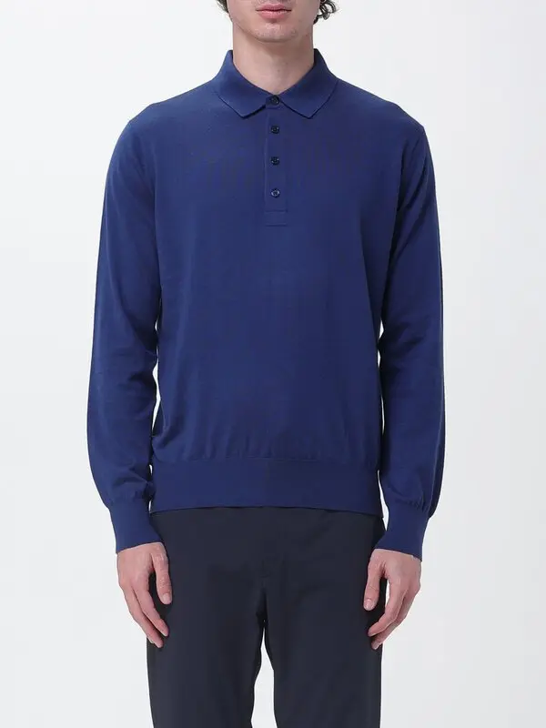 KANGRA Cotton And Wool Polo Shirt