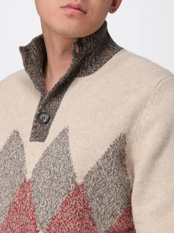 BALLANTYNE Jumper Colour - Camel