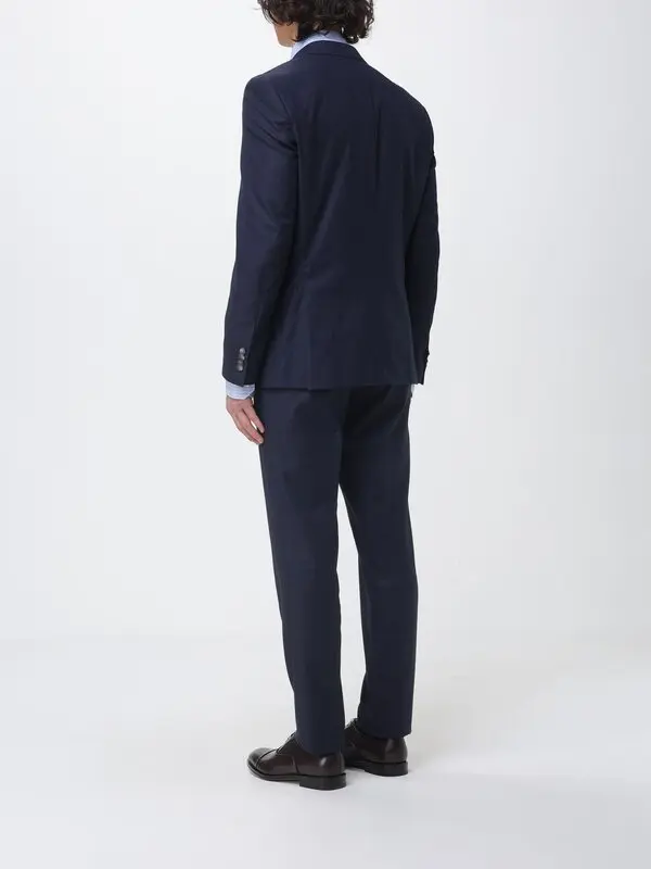 BOSS Wool Blend Single-breasted Dress