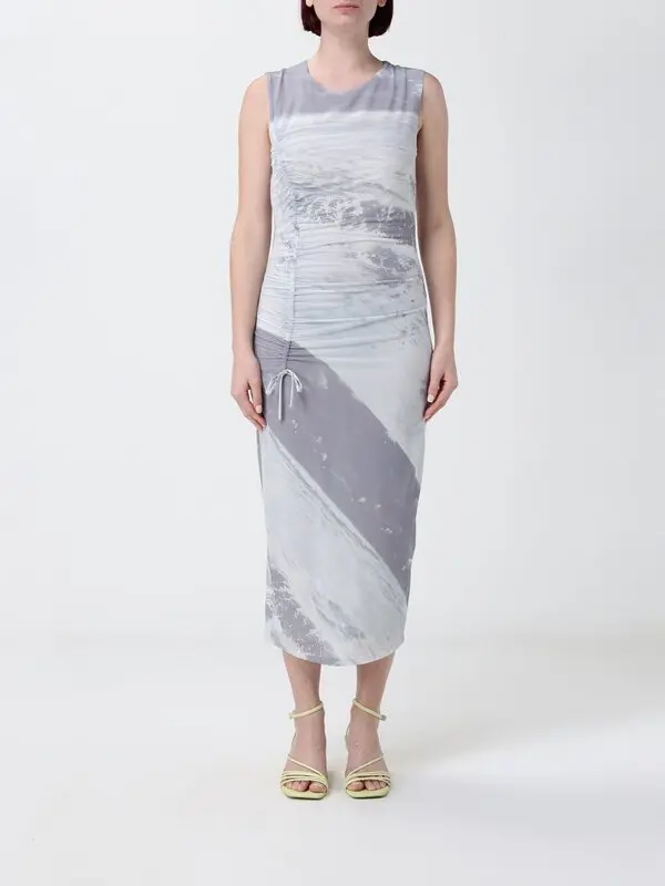 Patrizia Pepe Printed Jersey Midi Dress